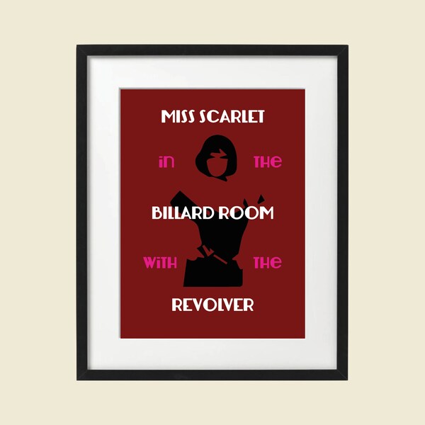 Cluedo Characters - Etsy