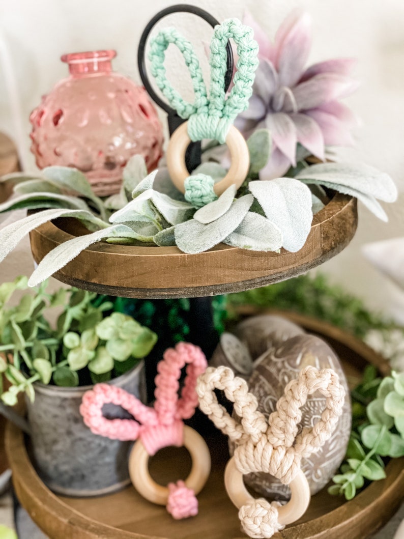 Bunny Decorations, Easter Decor, Farmhouse Decor, Boho Decor, Easter ...