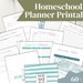 2022-2023 Homeschool Planner Printable Homeschool Printable - Etsy