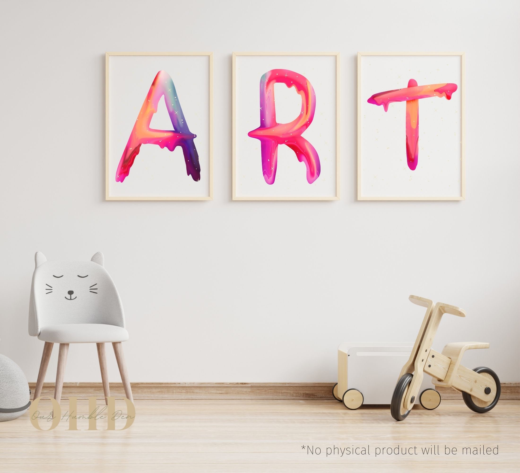 Set of 3 Art Room Printable, Homeschool Wall Art, Classroom Printable ...