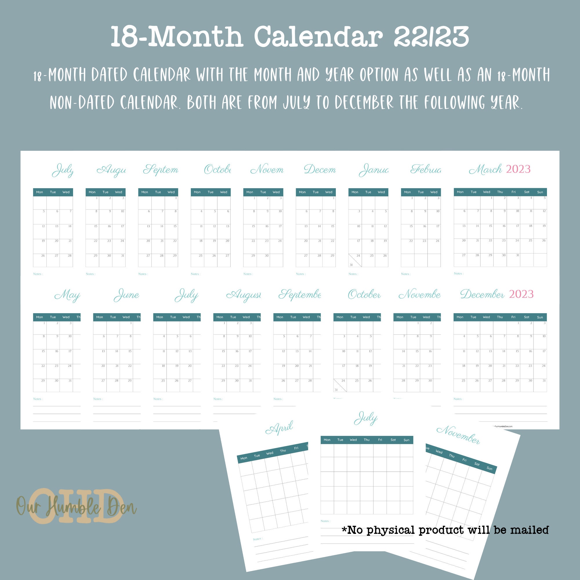 2022-2023 Homeschool Planner Printable Homeschool Printable - Etsy