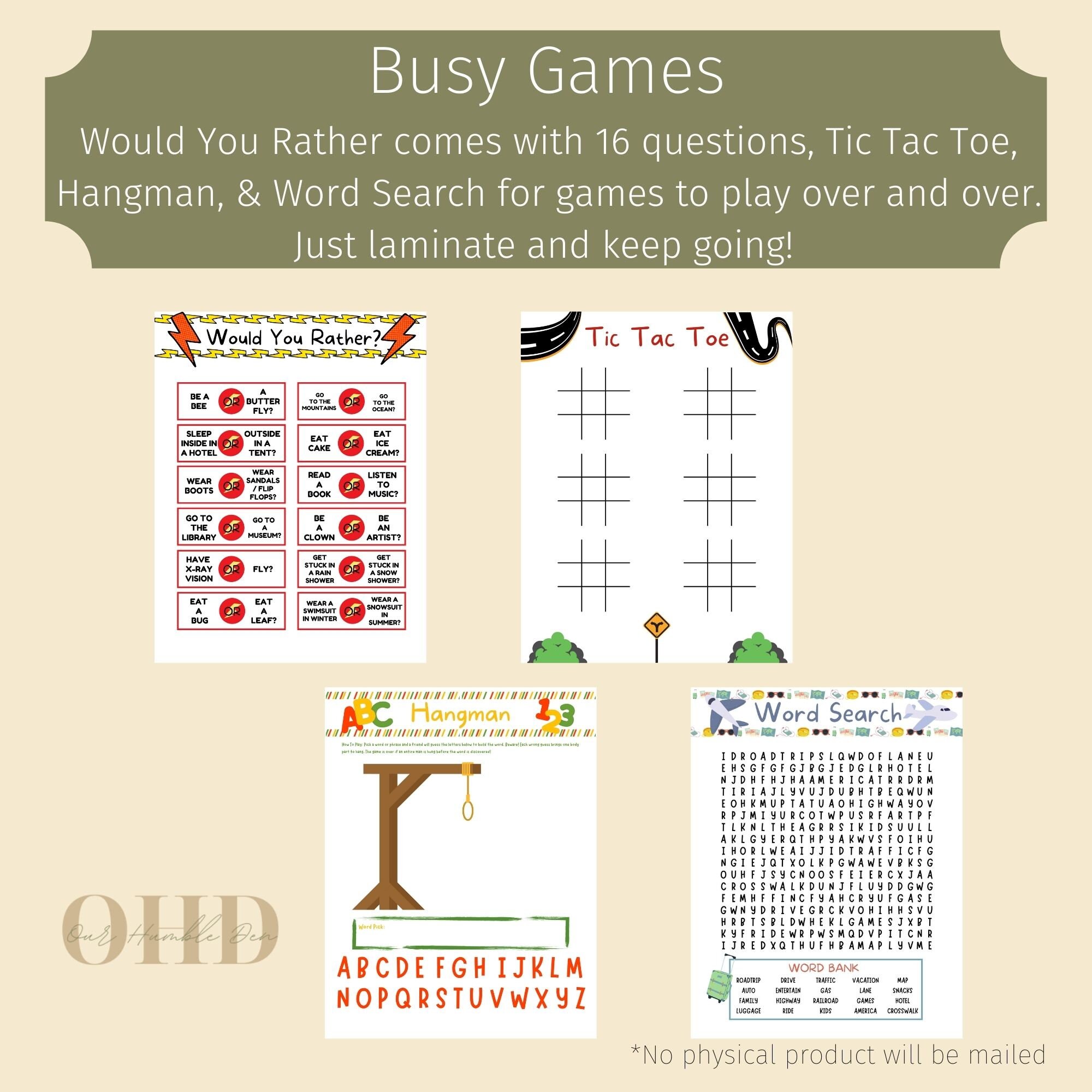 Road Trip Activity Bundle Printable, License Plate Game Printable, Car ...