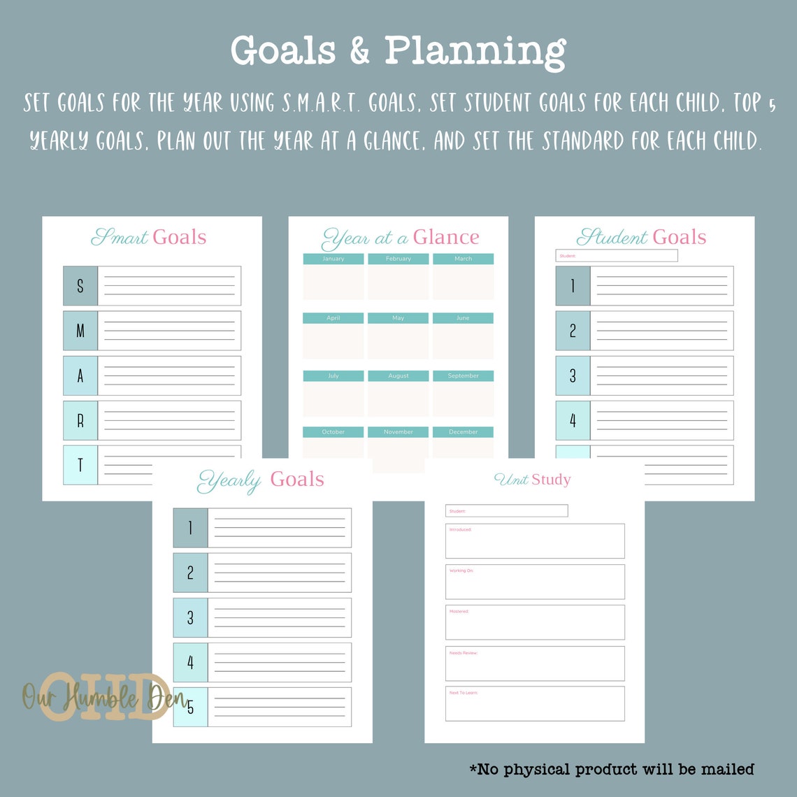 2022-2023 Homeschool Planner Printable Homeschool Printable - Etsy