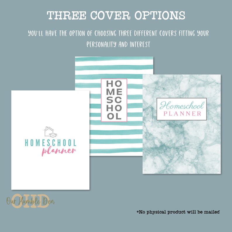 2022-2023 Homeschool Planner Printable Homeschool Printable - Etsy