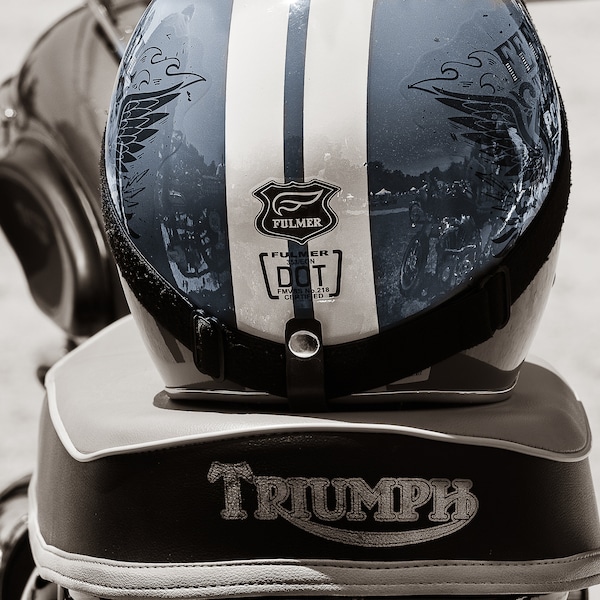 Triumph Motorcycle - Etsy