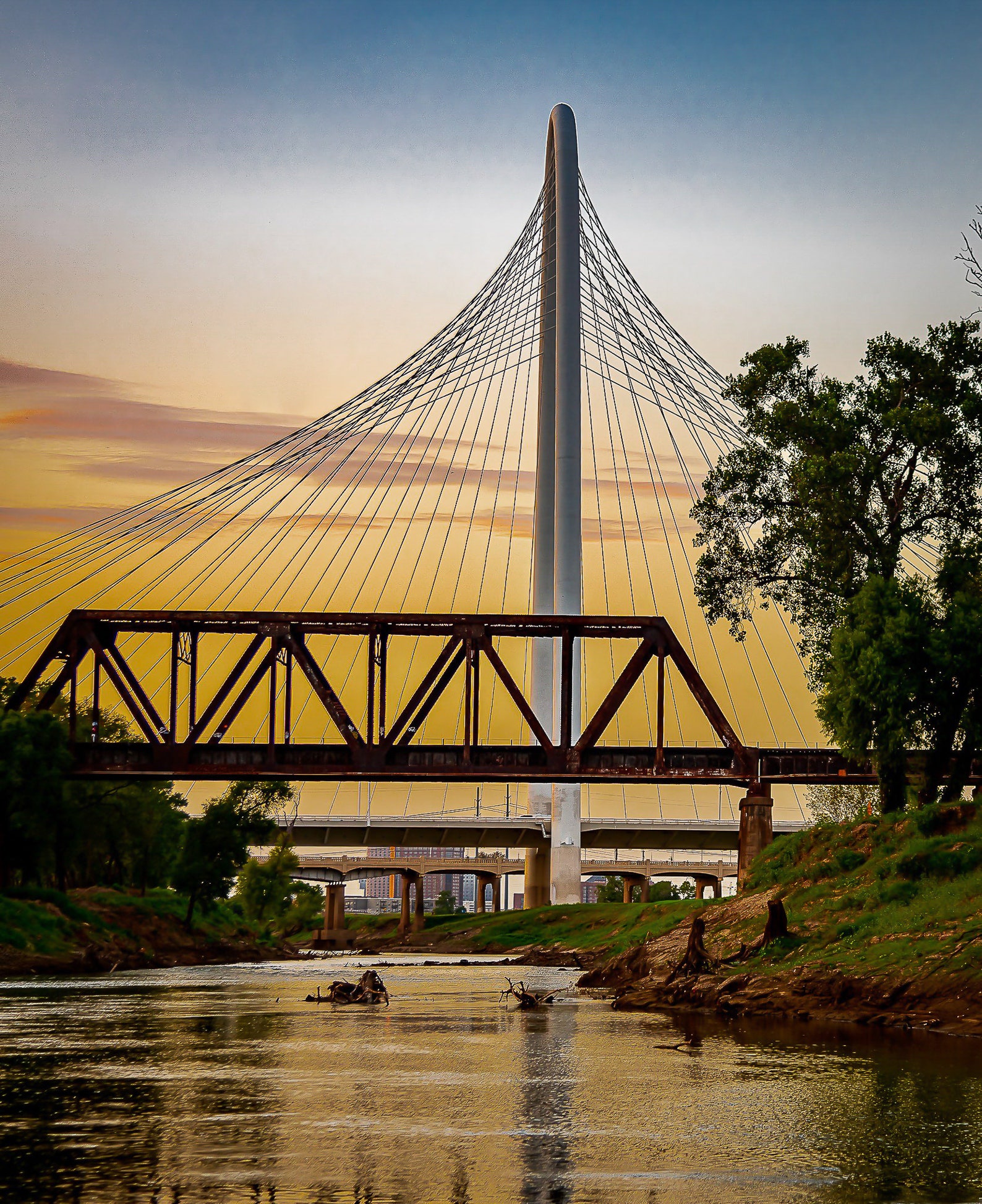Trinity River Bridges - Etsy
