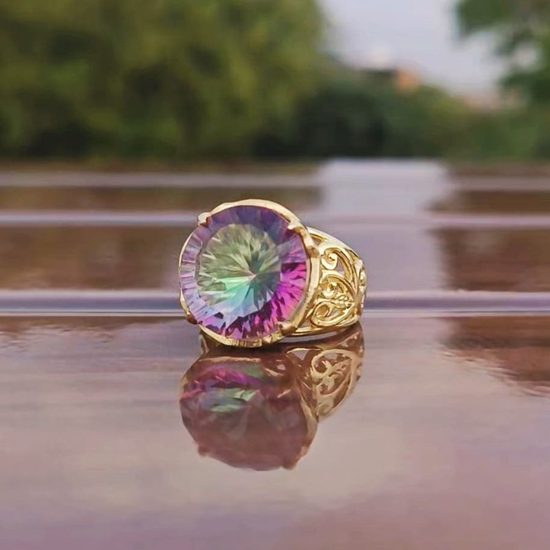 Mystic Fire Topaz - Etsy