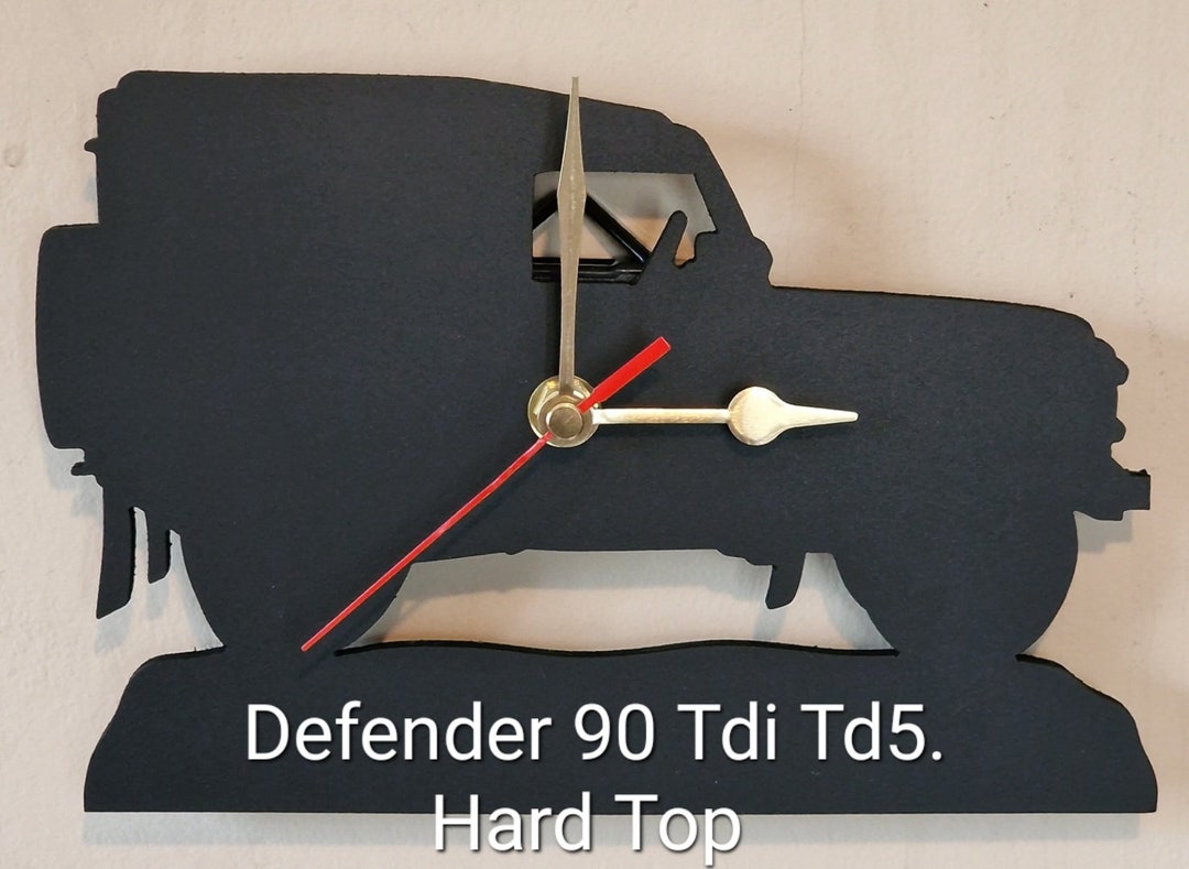 Land Rover Defender 90 Tdi Td5 Hard Top Handmade Wall Clock, 4x4, off ...