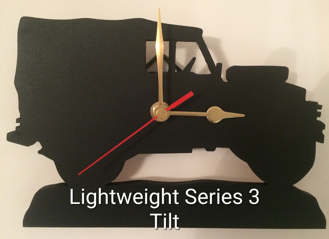 Land Rover Series 3 Military Lightweight Tilt Handmade Wall Clock, off ...