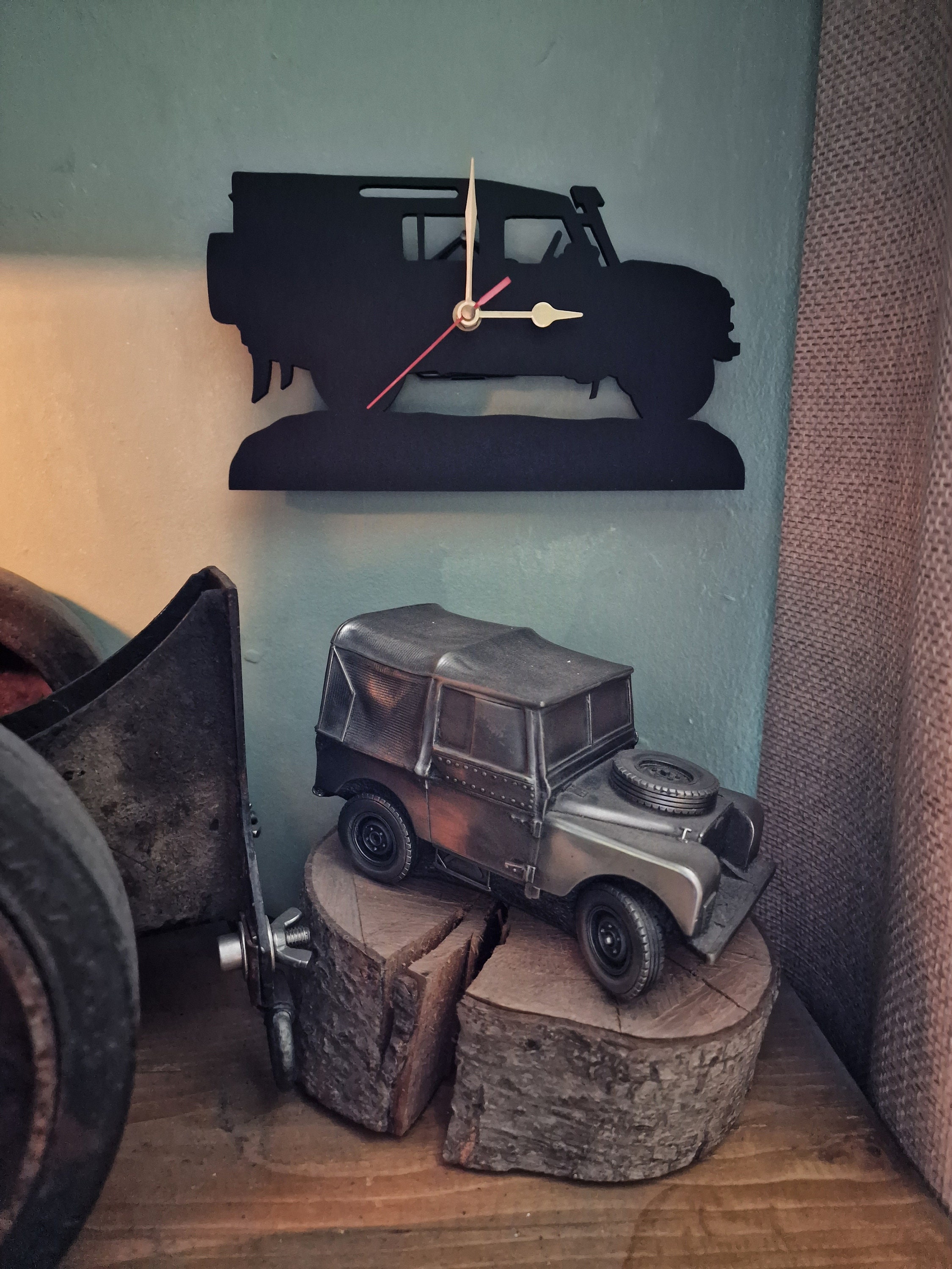 Land Rover Defender 90 Tdi Td5 Hard Top Handmade Wall Clock, 4x4, off ...
