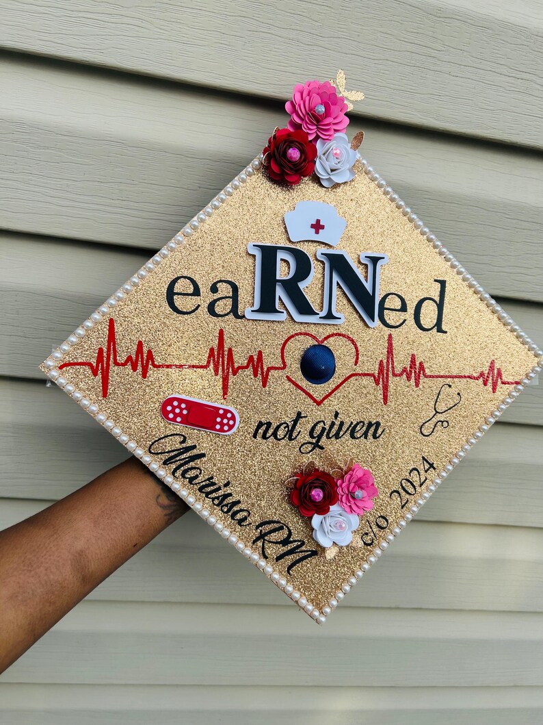 Custom Graduation Cap Topper/ Custom Cap / Graduation Cap Topper ...