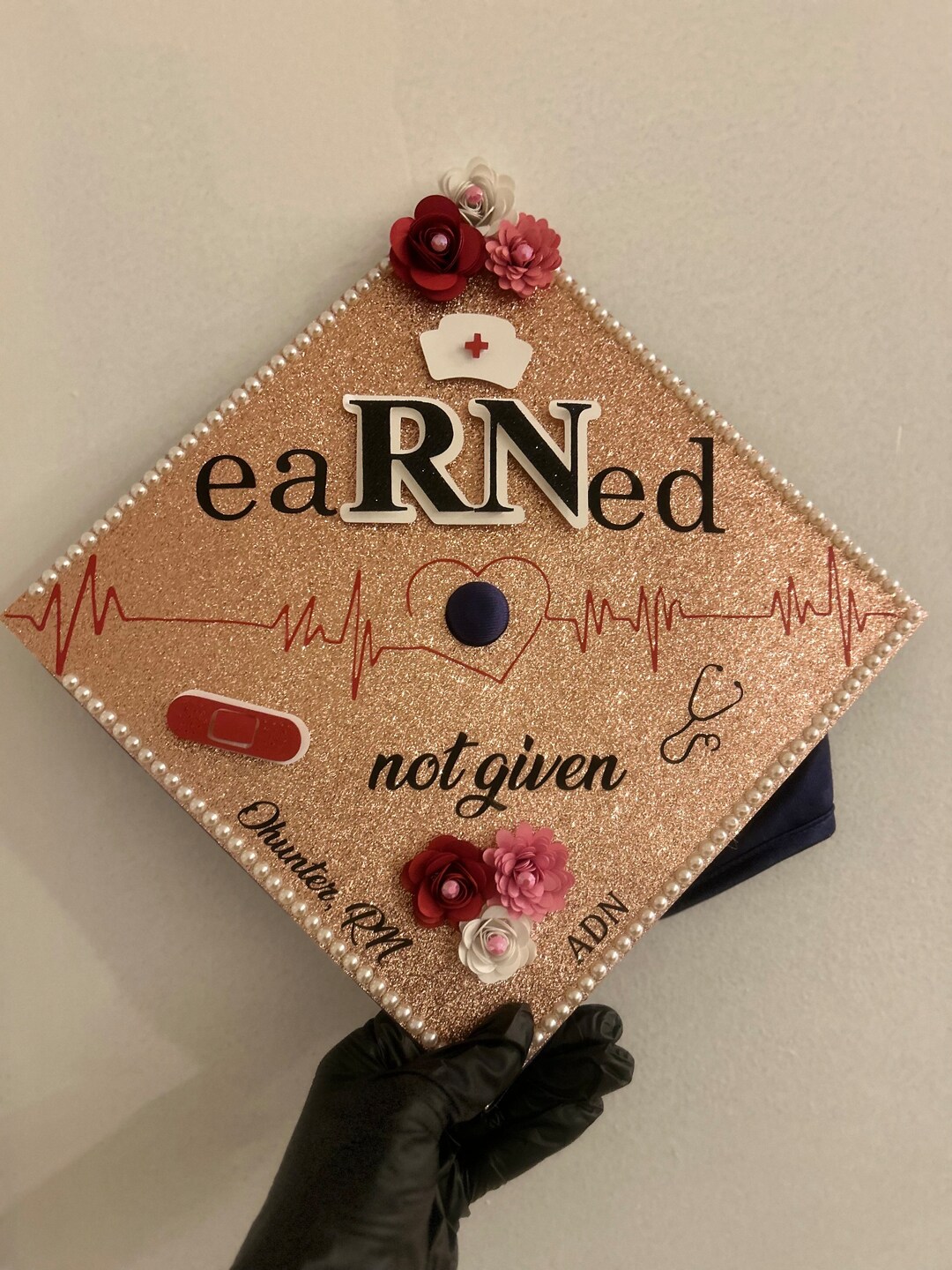 Custom Graduation Cap Topper/ Custom Cap / Graduation Cap Topper ...