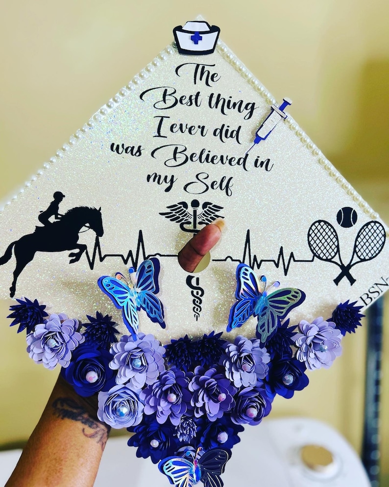 Custom Graduation Cap Topper/ Custom Cap / Graduation Cap - Etsy