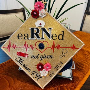 Custom Graduation Cap Topper/ Custom Cap / Graduation Cap Topper ...