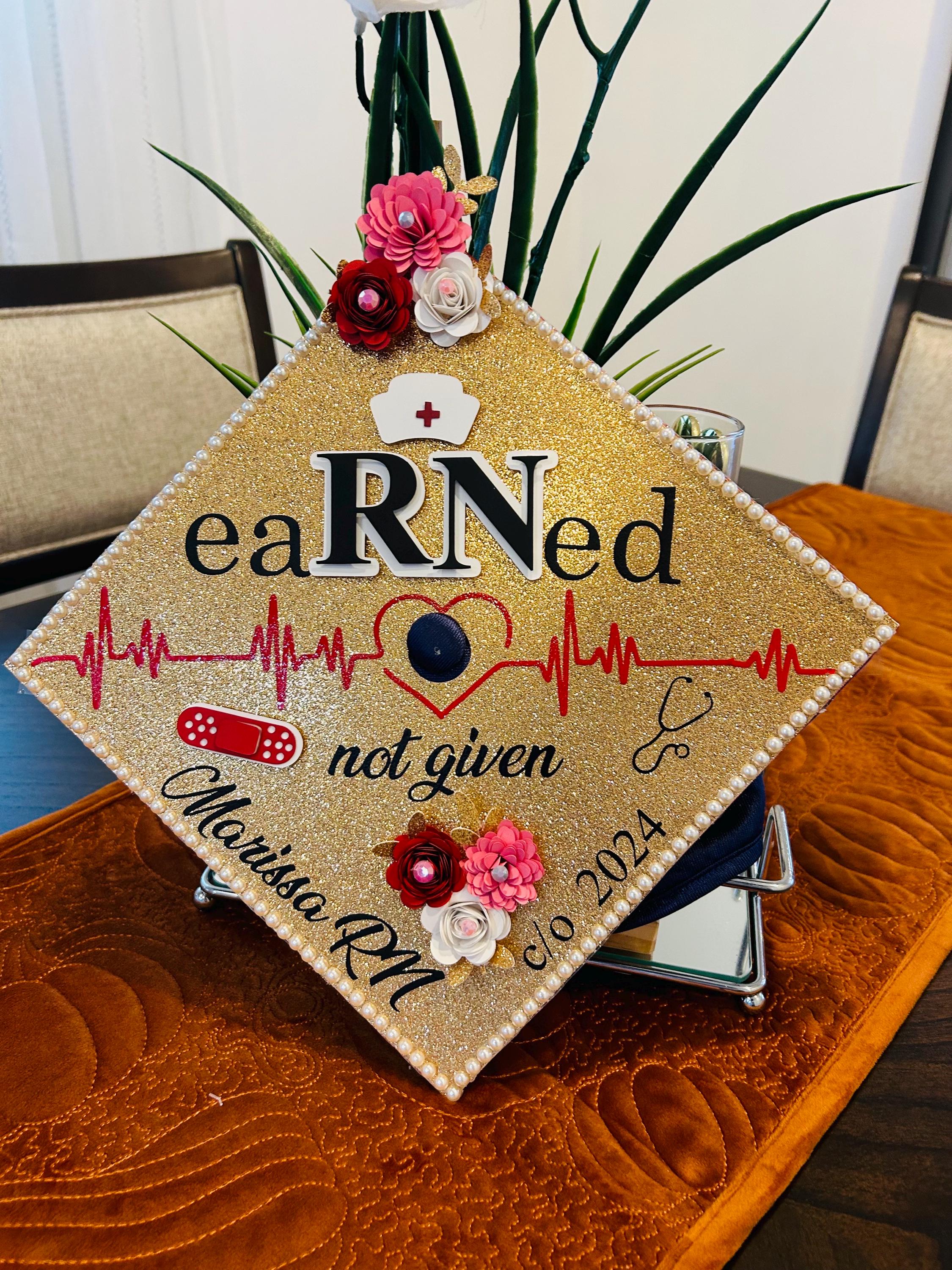 Custom Graduation Cap Topper/ Custom Cap / Graduation Cap Topper ...