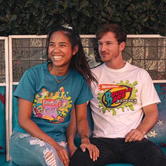 1997 Carowinds Nickelodeon Tee Kids Size (Adult XS-S) - Gem