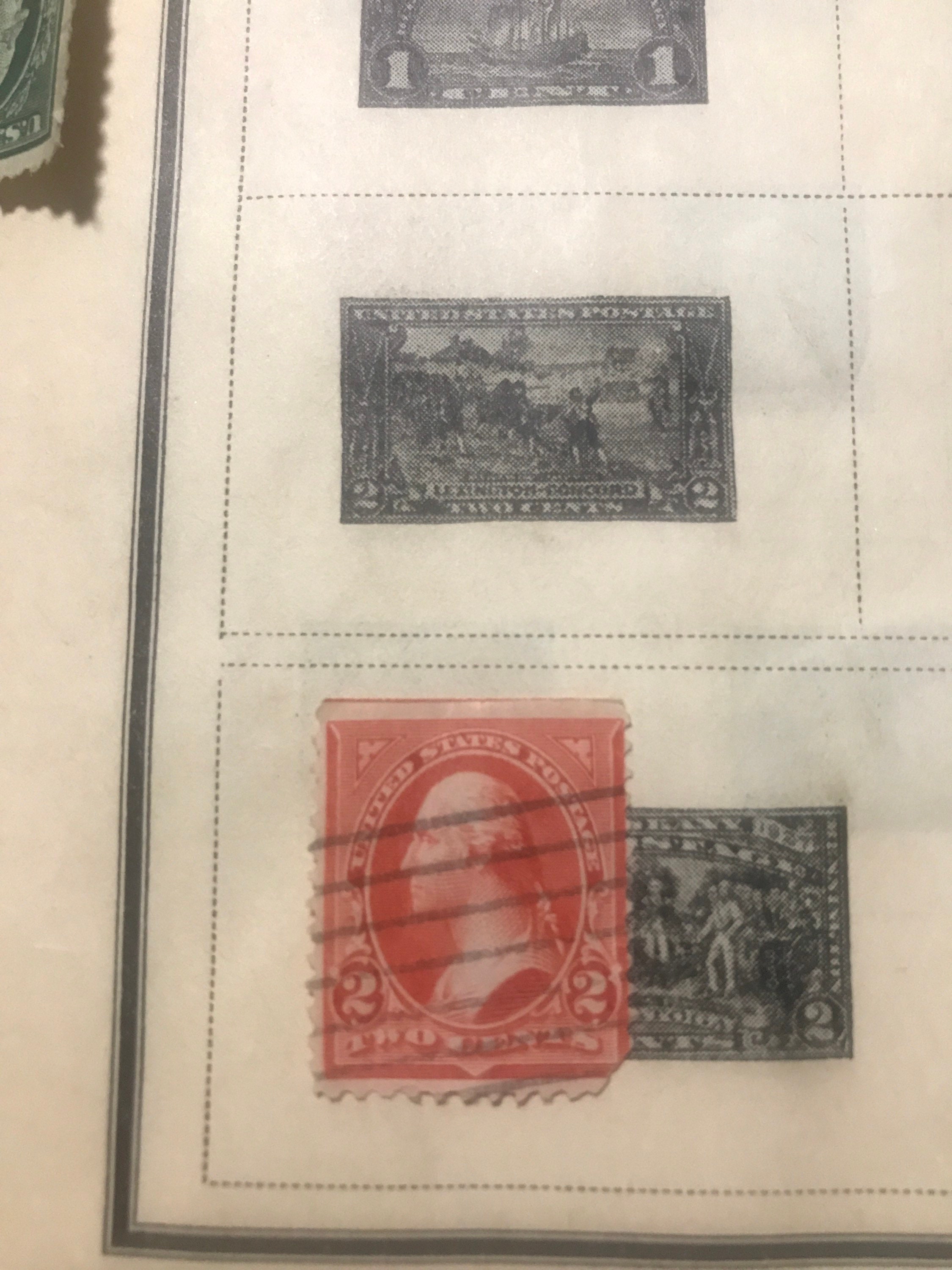 1890s Rare vintage United States Postage TWO CENT | Etsy