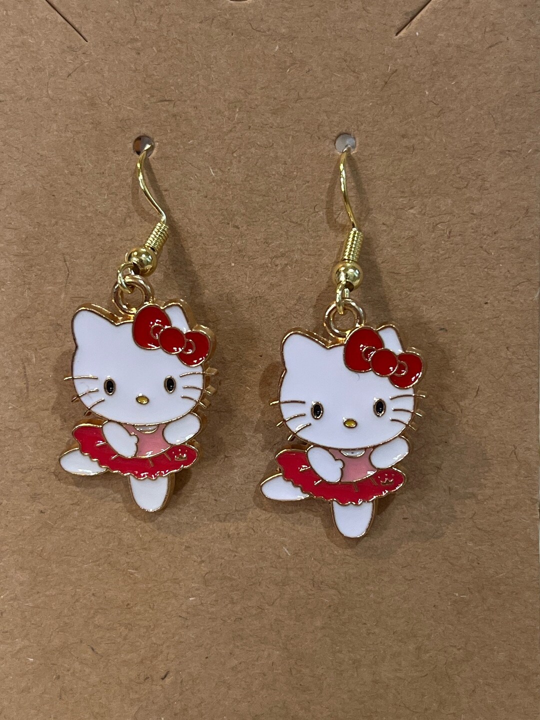 Hello Kitty Dancing Pose Ballerina Princess With Bow Dangle Girls ...