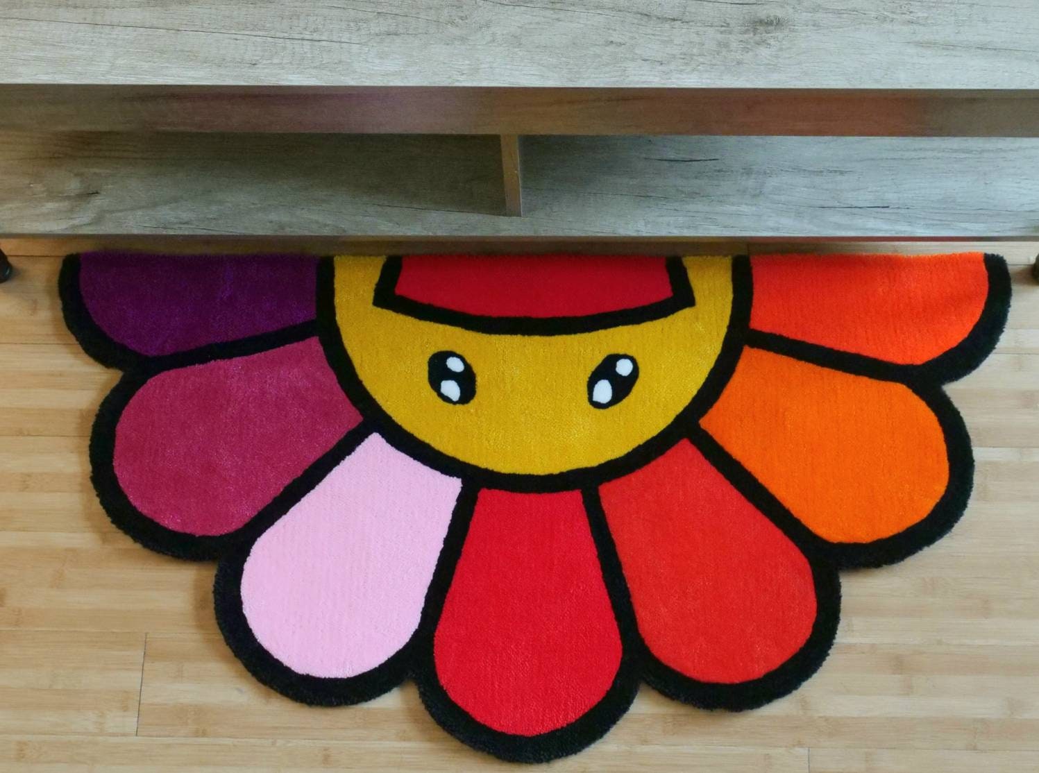 The Murakami Flower Rug Tapestry - 50 Percent Edition - Etsy