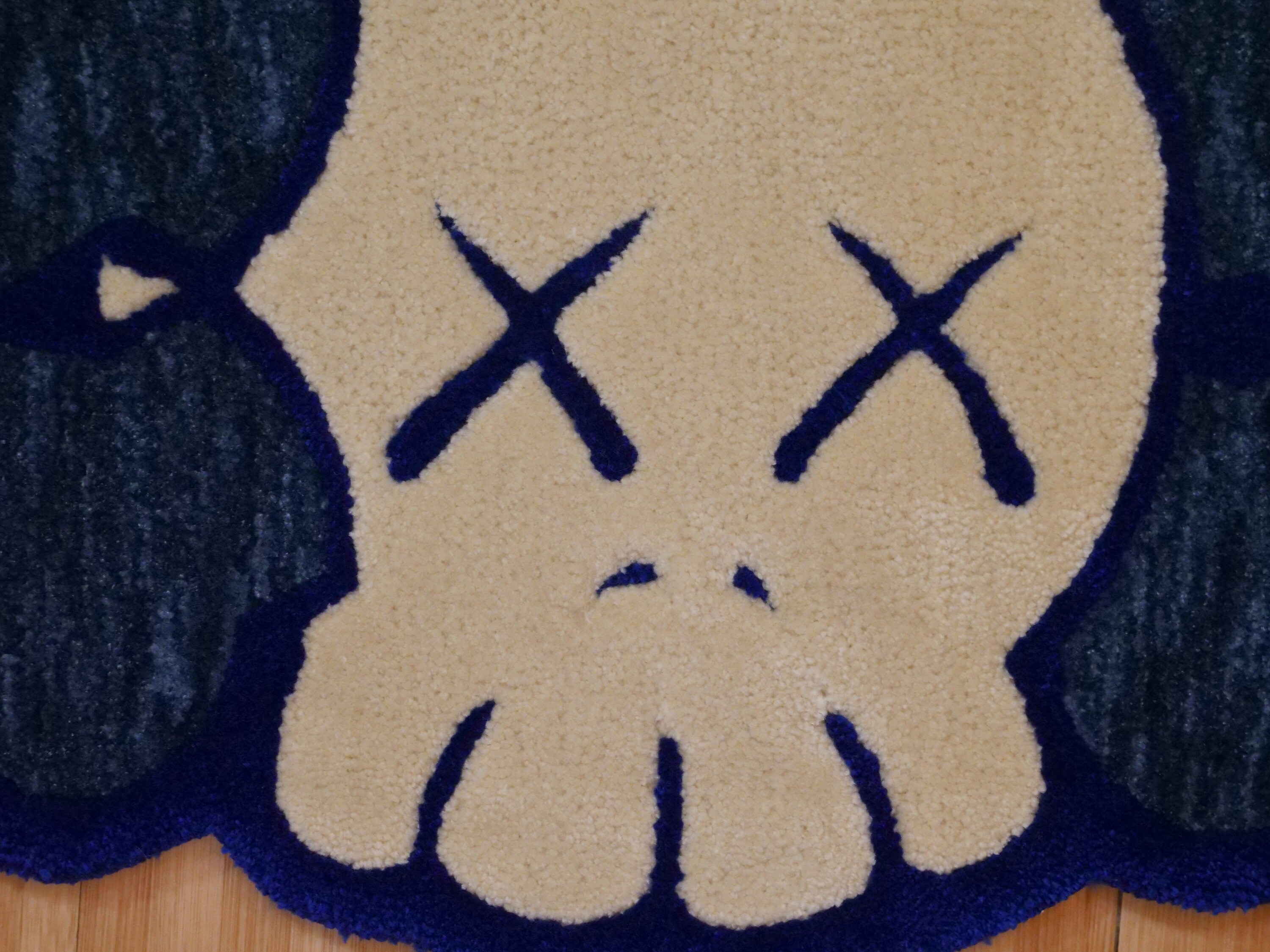 Kaws Skull Head Custom Rug Hand Tufted - Etsy