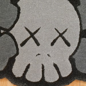 Kaws Skull Head Custom Rug Hand Tufted - Etsy