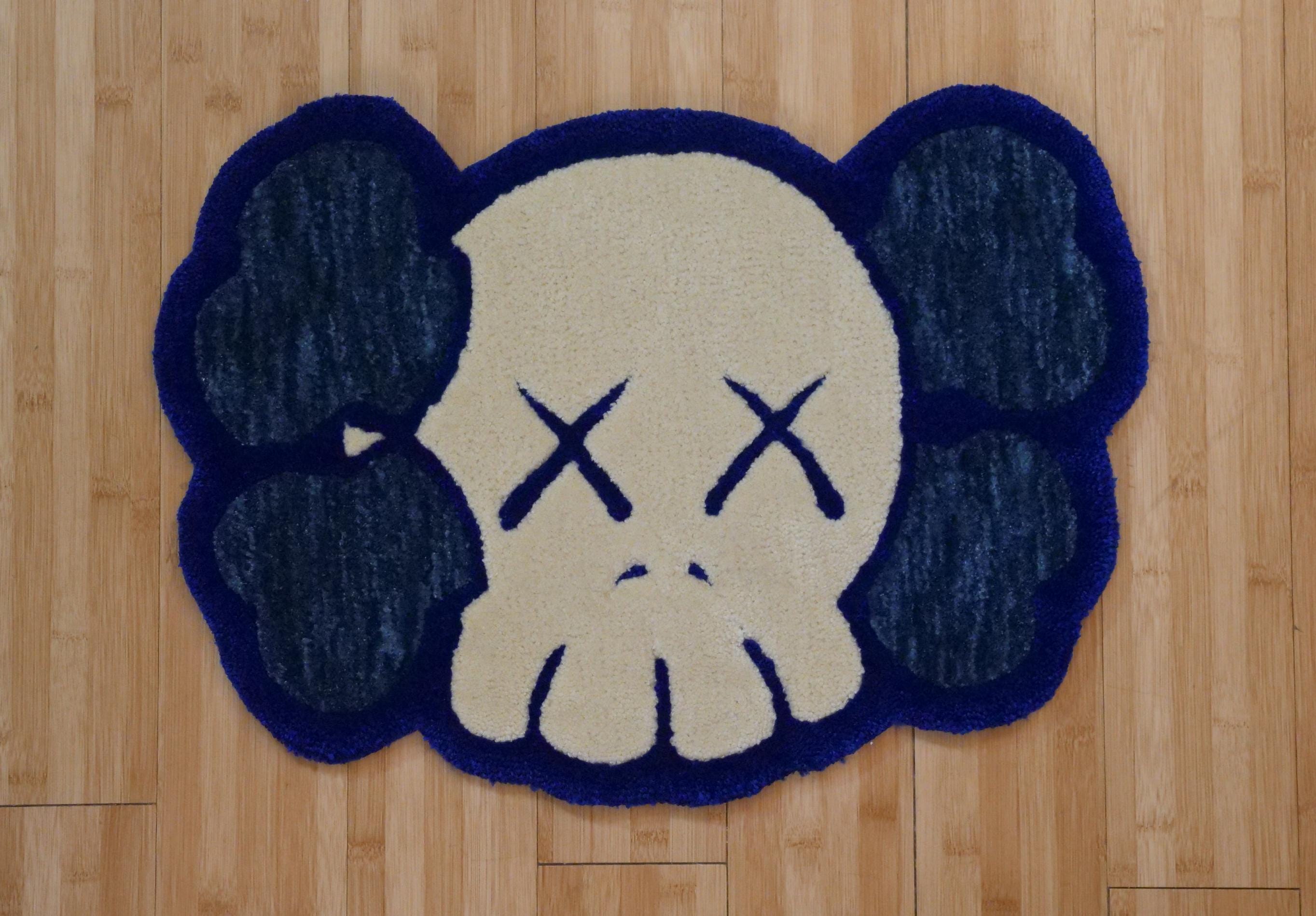 Kaws Skull Head Custom Rug Hand Tufted - Etsy