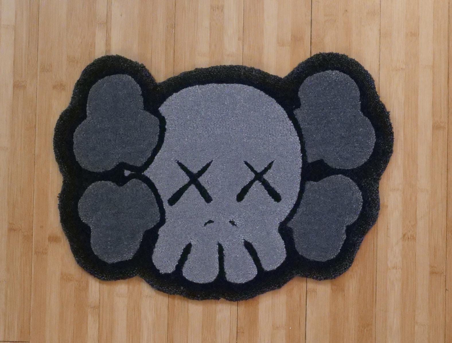Kaws Skull Head Custom Rug Hand Tufted - Etsy