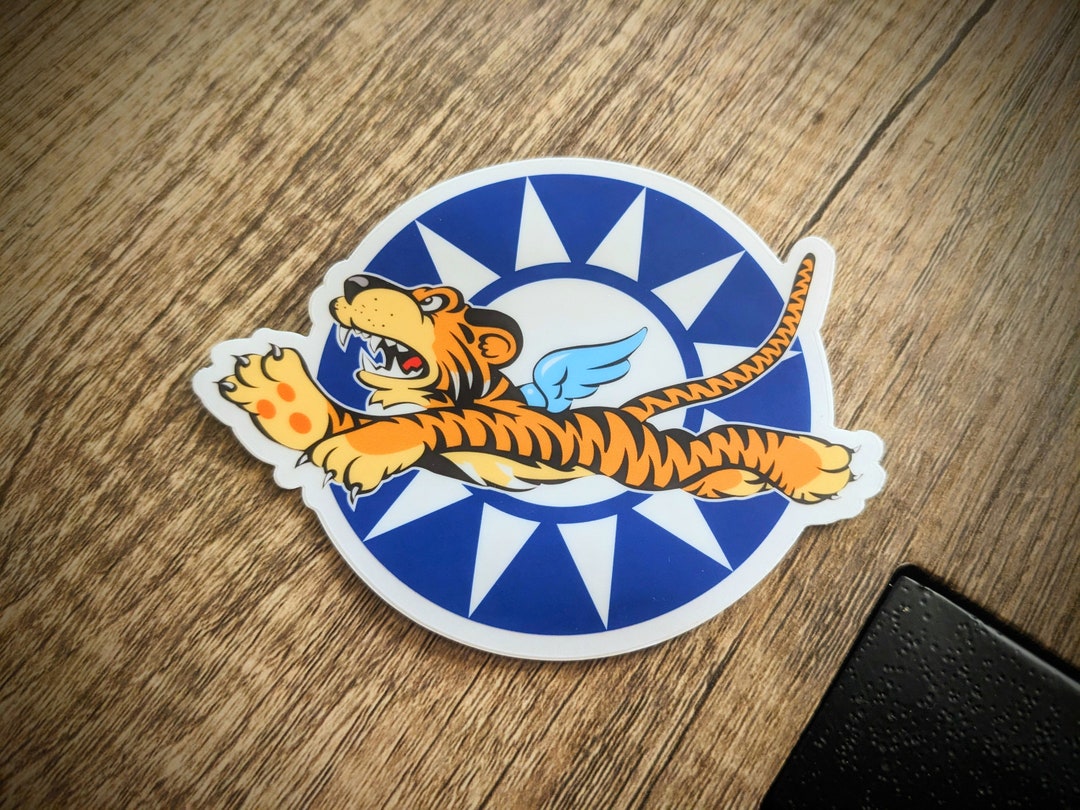 4" Wide Flying Tigers High-quality Sticker - Etsy