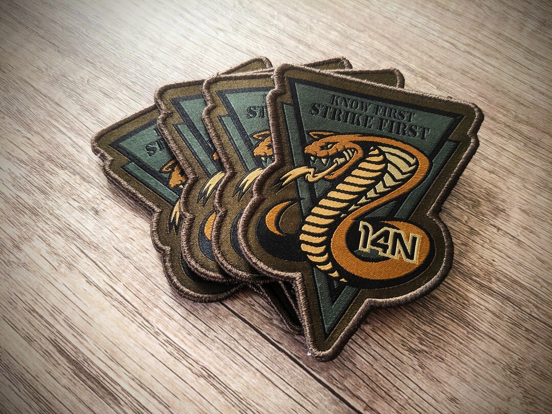 4 know First Strike First Cobra Patch - Etsy