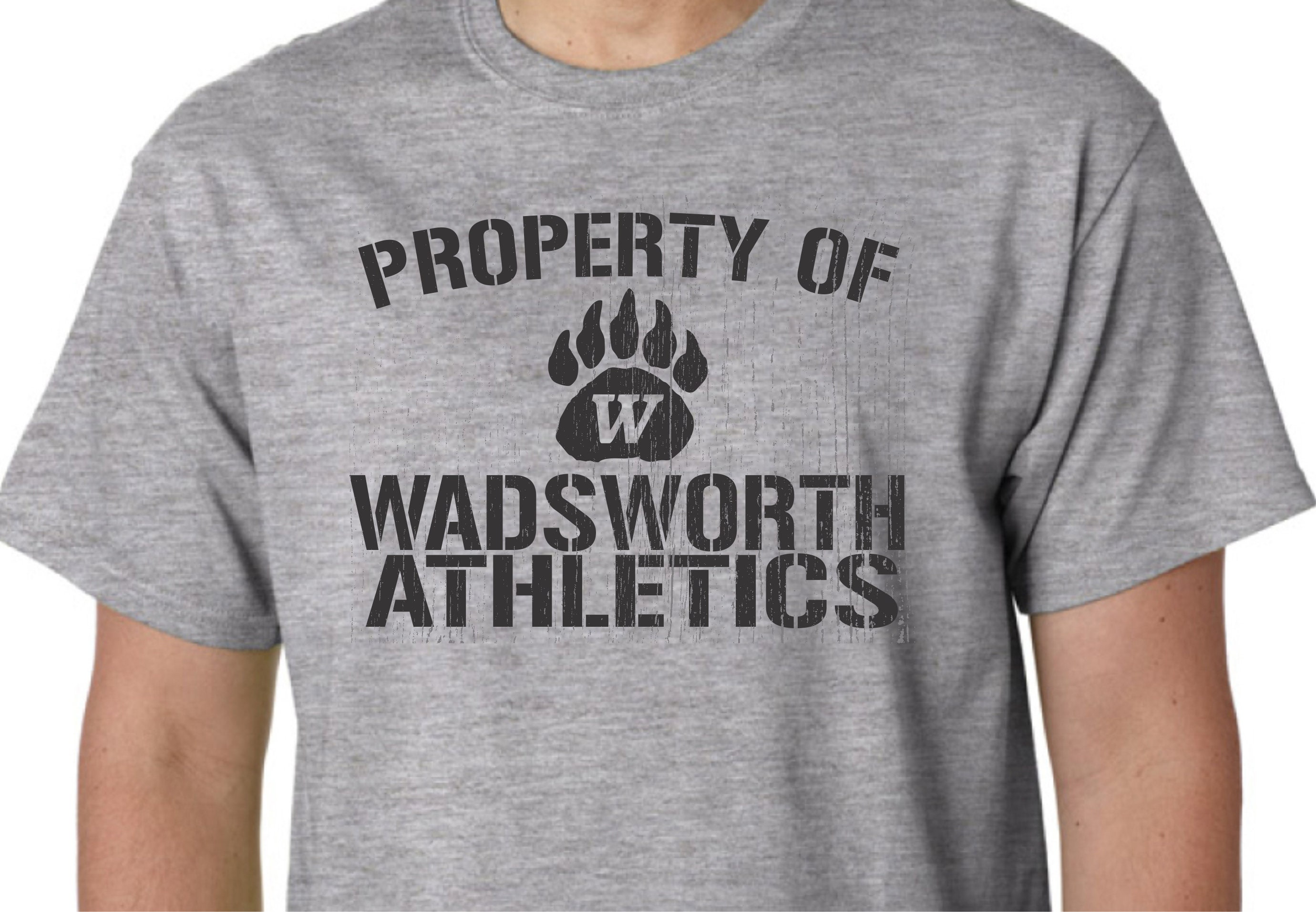 Property of Wadsworth Athletics Wadsworth Ohio High School Spiritwear T ...