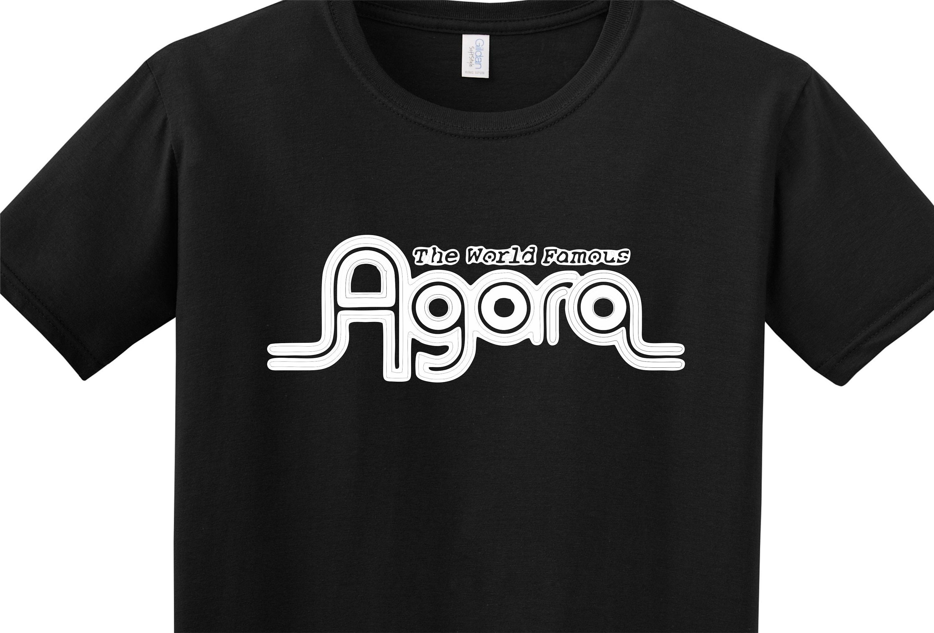 The Agora Tee Shirt Music Band Rock-n-Roll Venue Cleveland Akron ...
