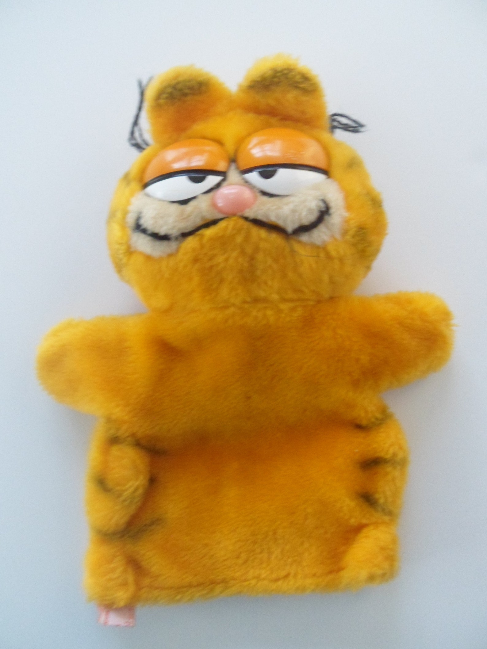 Vintage Plush Garfield Hand Puppet | Etsy