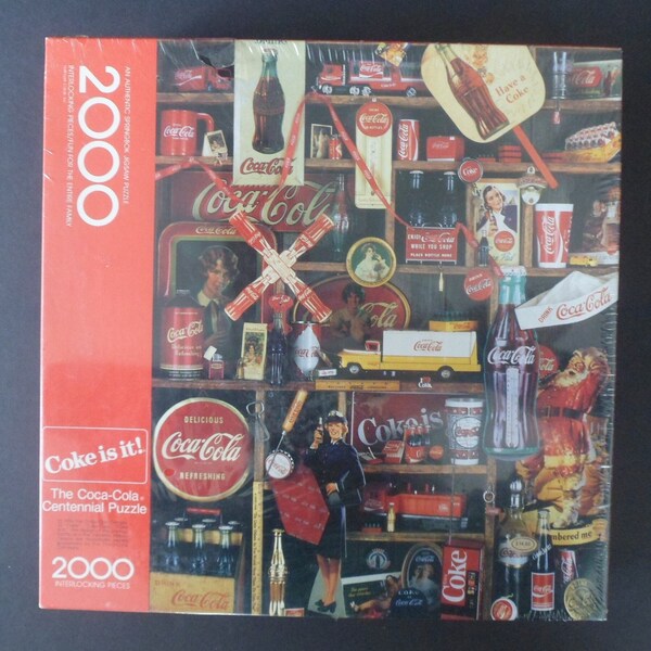 Coca Cola Puzzles - Etsy