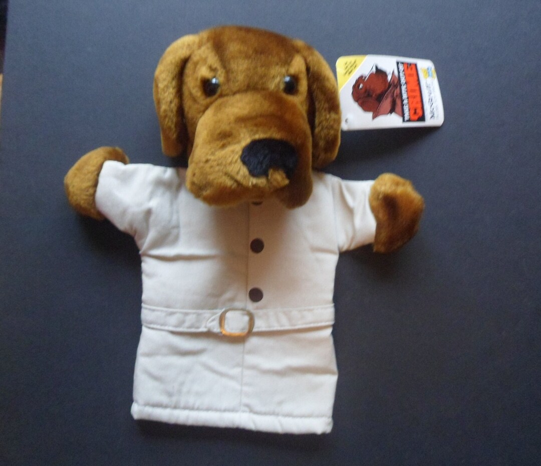Vintage 1981 Dakin Mcgruff Dog Hand Puppet Take a Bite Out of Crime - Etsy