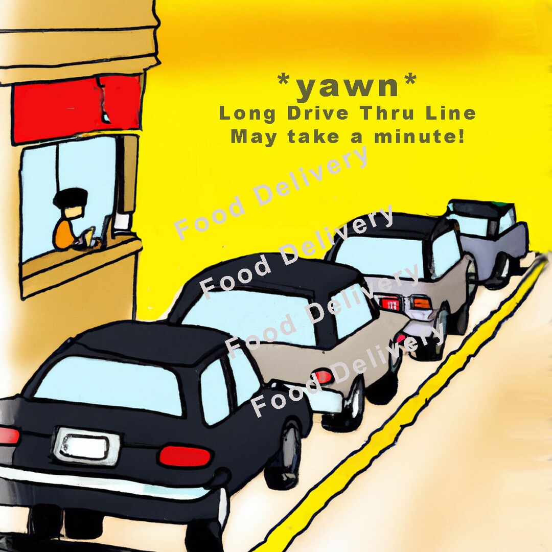 Traffic Meme Downloadable Door Dash Uber Eats Grubhub - Etsy