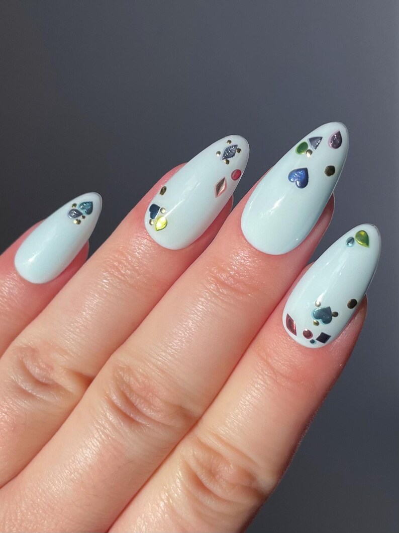 Topaz - Nail Art Stickers - Etsy