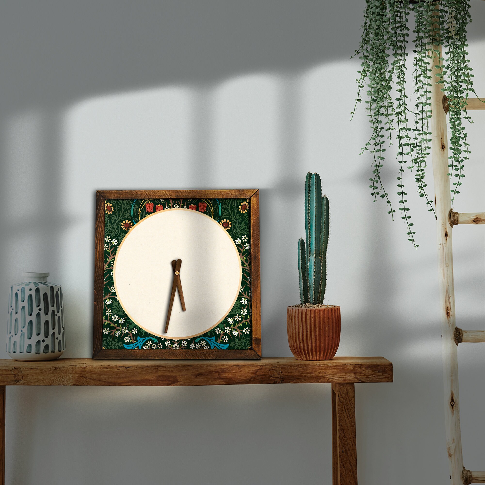 ROYAL VINTAGE CLOCK Antique Boho Desk Clock Greek - Etsy