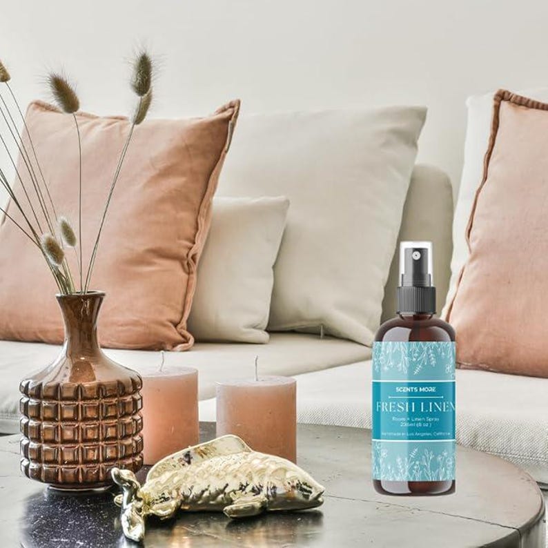 8oz Fresh Linen Scented Room & Linen Spray - Air Fresheners for Home - Etsy