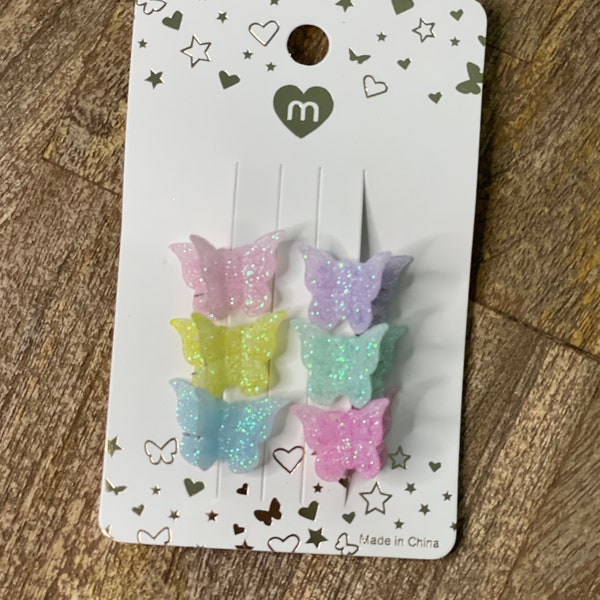 Butterfly Clips - Etsy