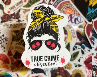 True Crime and Chill Sticker - Etsy