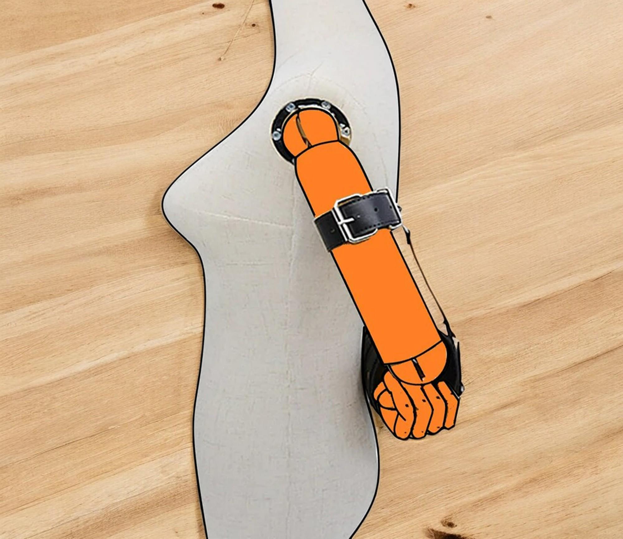 Bdsm Discipline Belt Full Body Leather Bondage Restraint Straps Hand ...