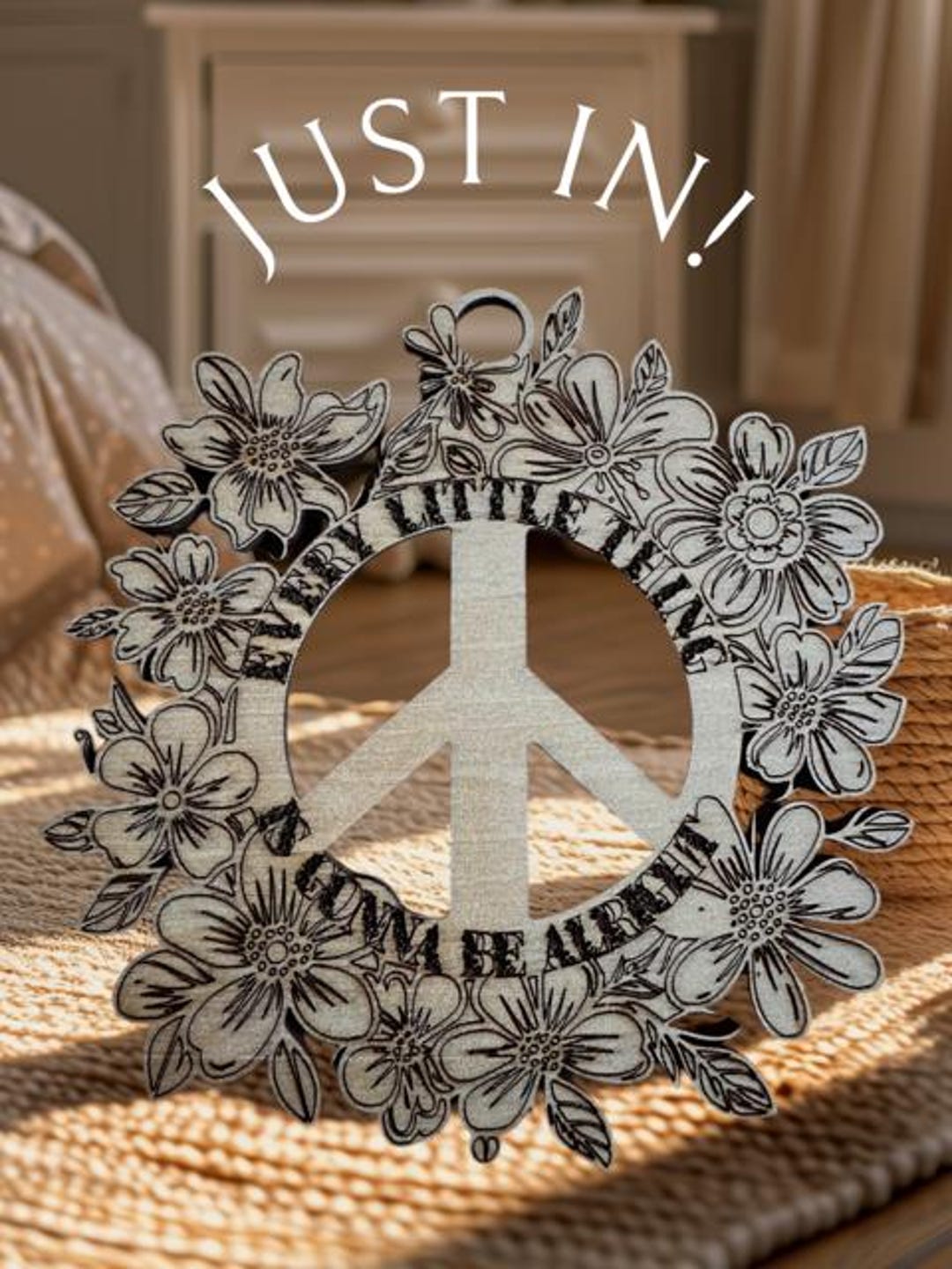 Peace Sign Hanger - Etsy