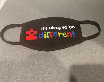 Autism Face Mask - Etsy