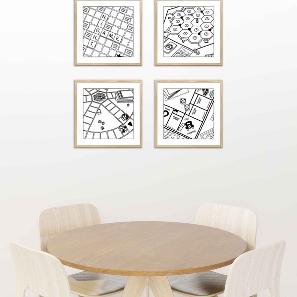 Rec Room Wall Art - Etsy