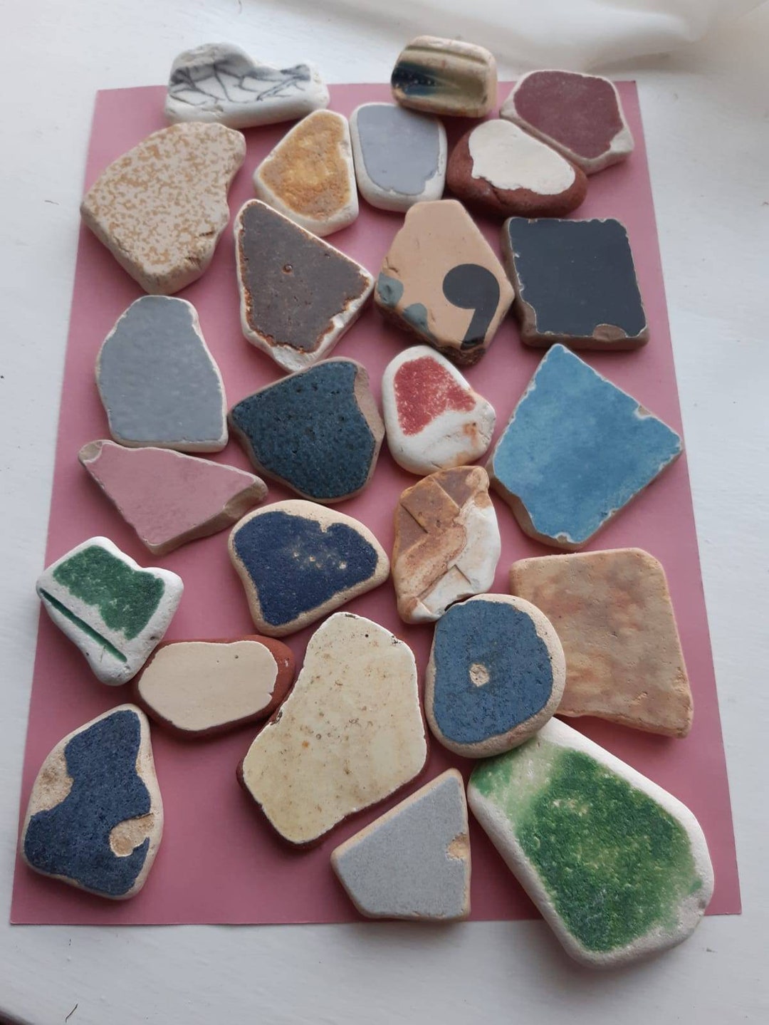 40 Larger Pieces of Sea Pottery From the Moray Coast Scotland - Etsy