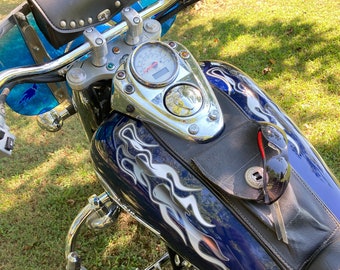 Motorcycle Tank Decals Angel Wings BLACK for Tank Top or - Etsy