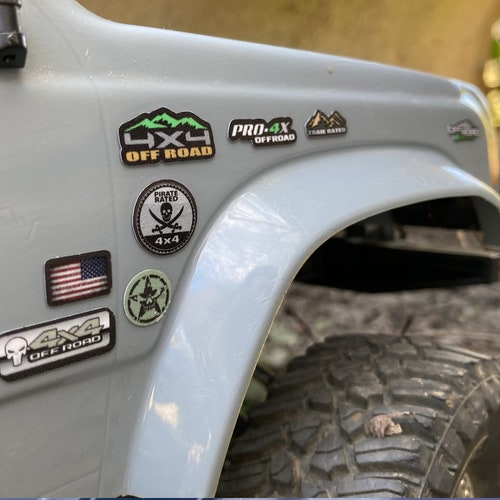 1/10 Scale RC Car / Truck Scale Garage Sign Vinyl Decal Set | Etsy