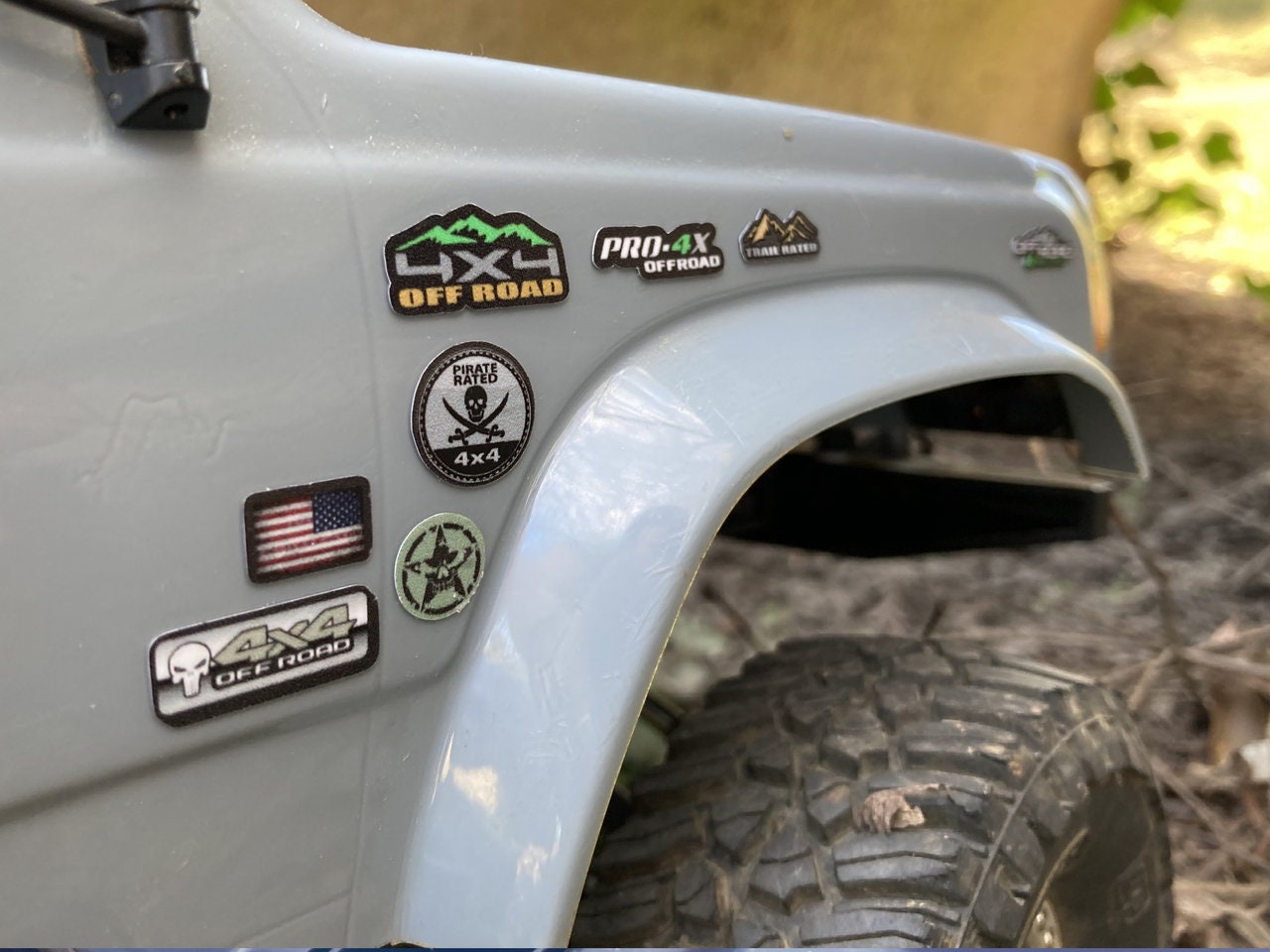 1/10 Scale RC Car Truck 4x4 Decals 595 Piece Set | Etsy