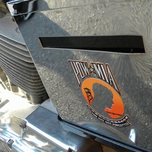 P.O.W. MIA 5pc Decal Set - Choose Color - Motorcycle Helmets Car Truck ...