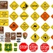 1/10 Scale RC Rock Crawler DIY Trail & Road Sign Set 41 - Etsy